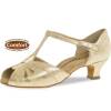 Diamant 019-011-017 Komfort gold 4,2 cm - Passion-Dance Tanzschuhe